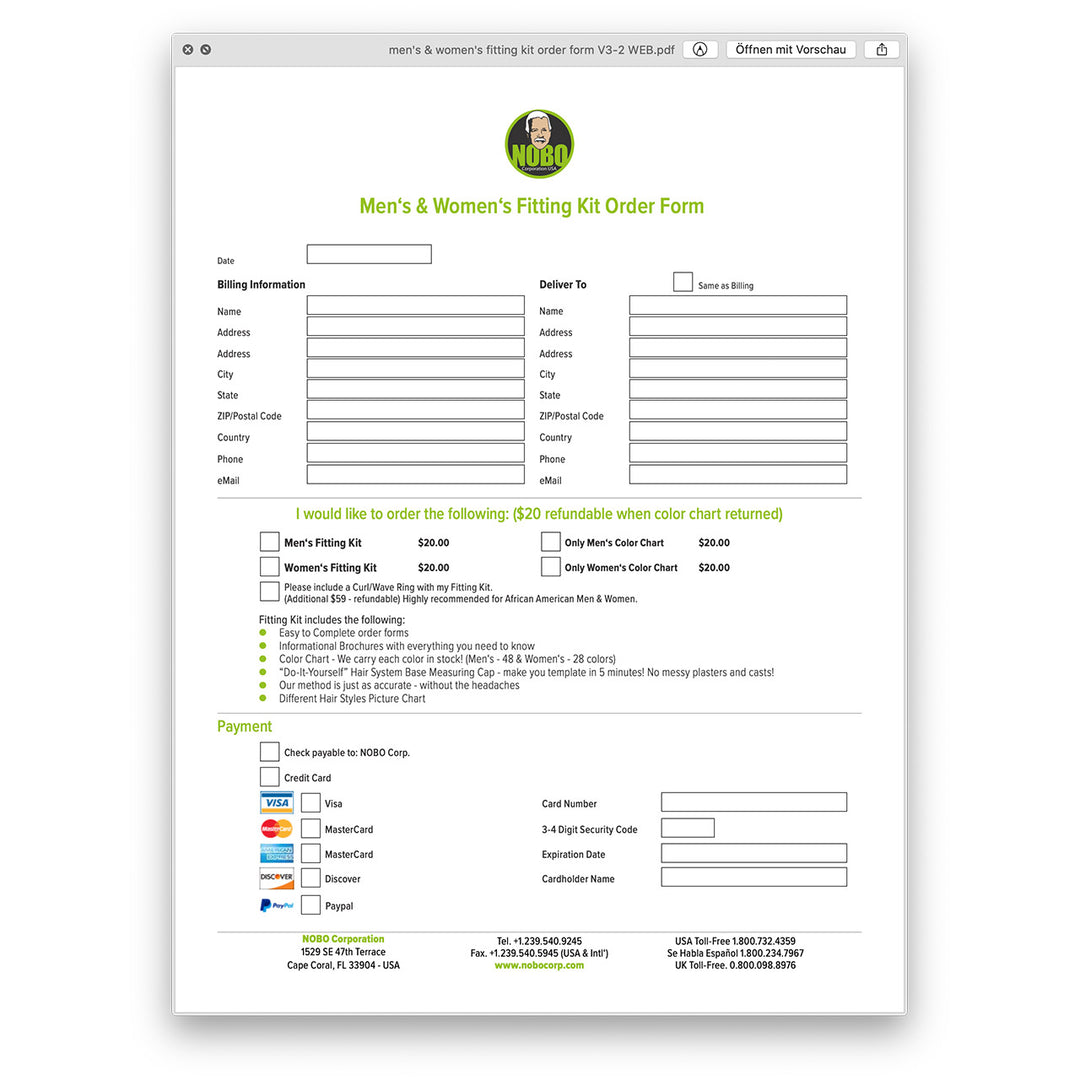 NOBO Documents – NOBO Corporation